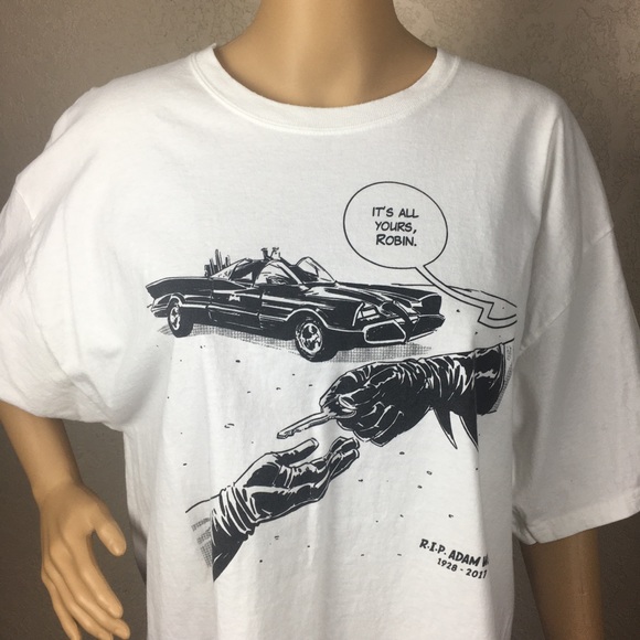 Hanes | Shirts | Adam West Batman Robin Its All Yours Now Robin | Poshmark